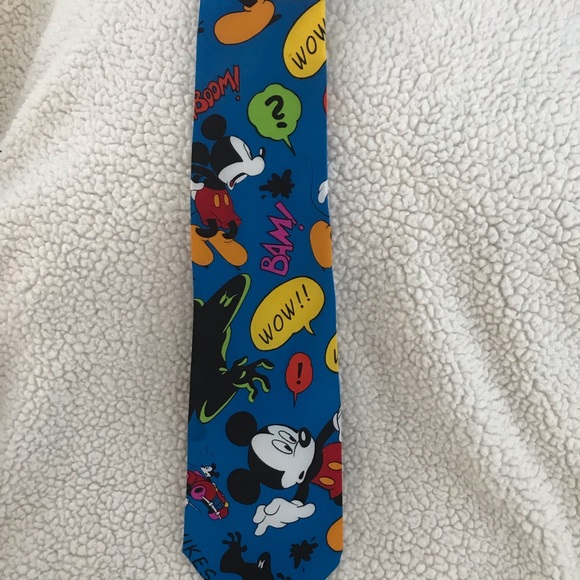 Disney | Accessories | Micky Mouse Neck Tie | Poshmark